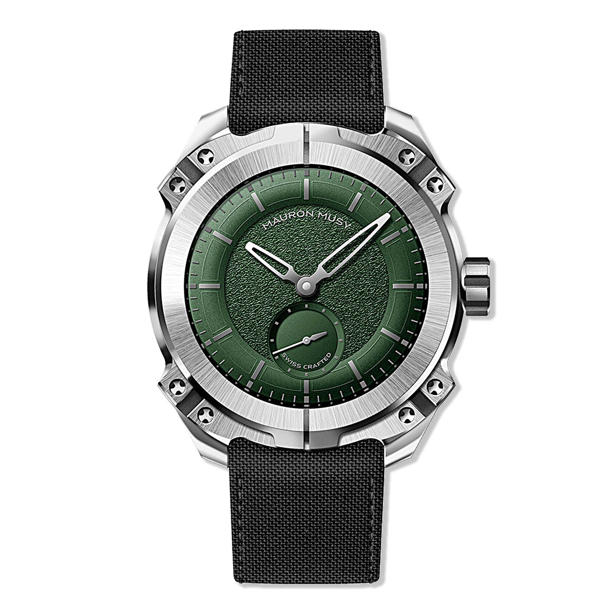 UNIX MU06-103 GREEN DIAL BLACK TEXTILE STRAP – Swiss Gallery UK